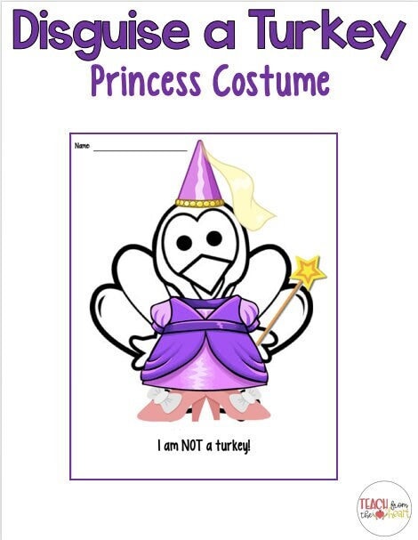 Disguise a Turkey Princess Costume - Etsy