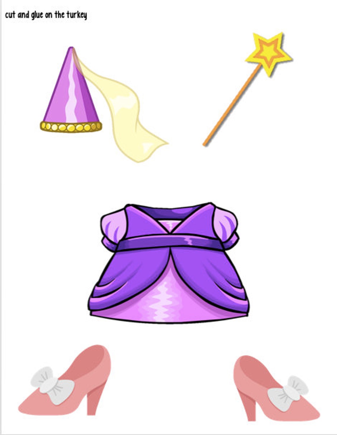 Disguise a Turkey Princess Costume - Etsy