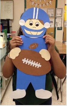 Super Bowl Player Craft and Printables - Etsy