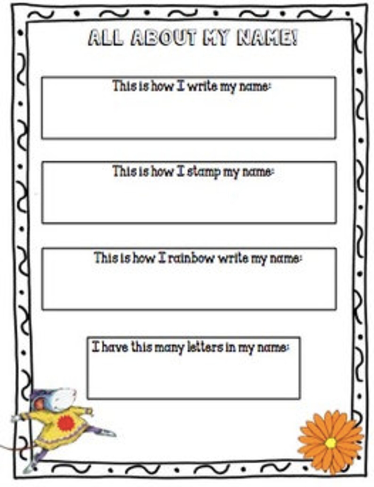 Chrysanthemum Craftivity and Printables - Etsy