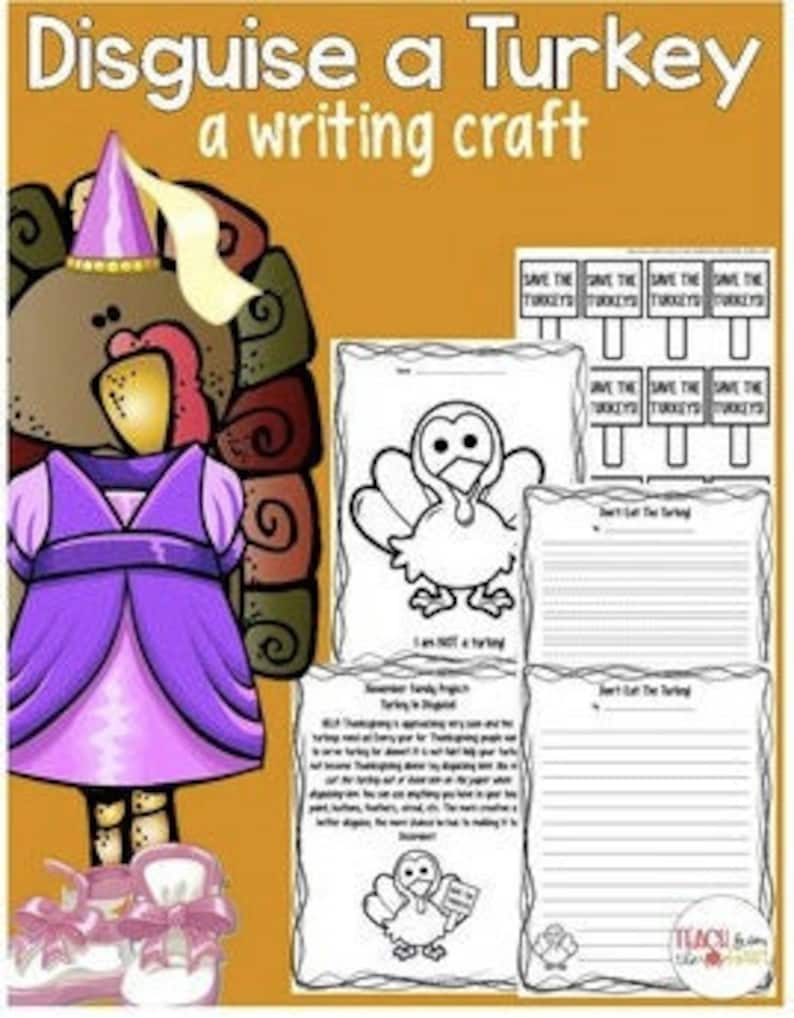 Disguise a Turkey Project - Etsy