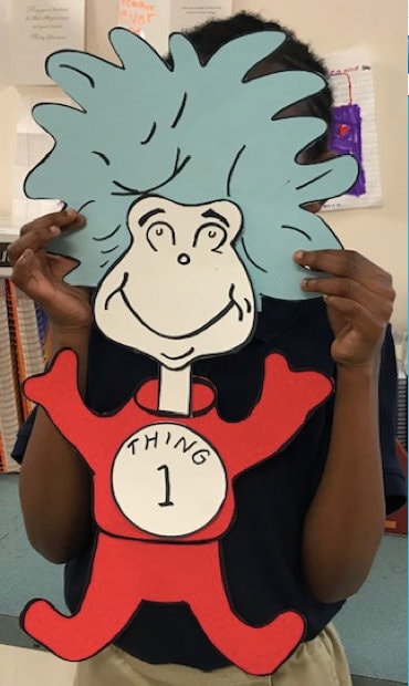 Thing 1 and Thing 2 Craft and Printables - Etsy