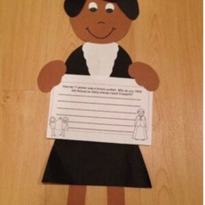 Harriet Tubman (A Black History Month Craftivity) - Etsy