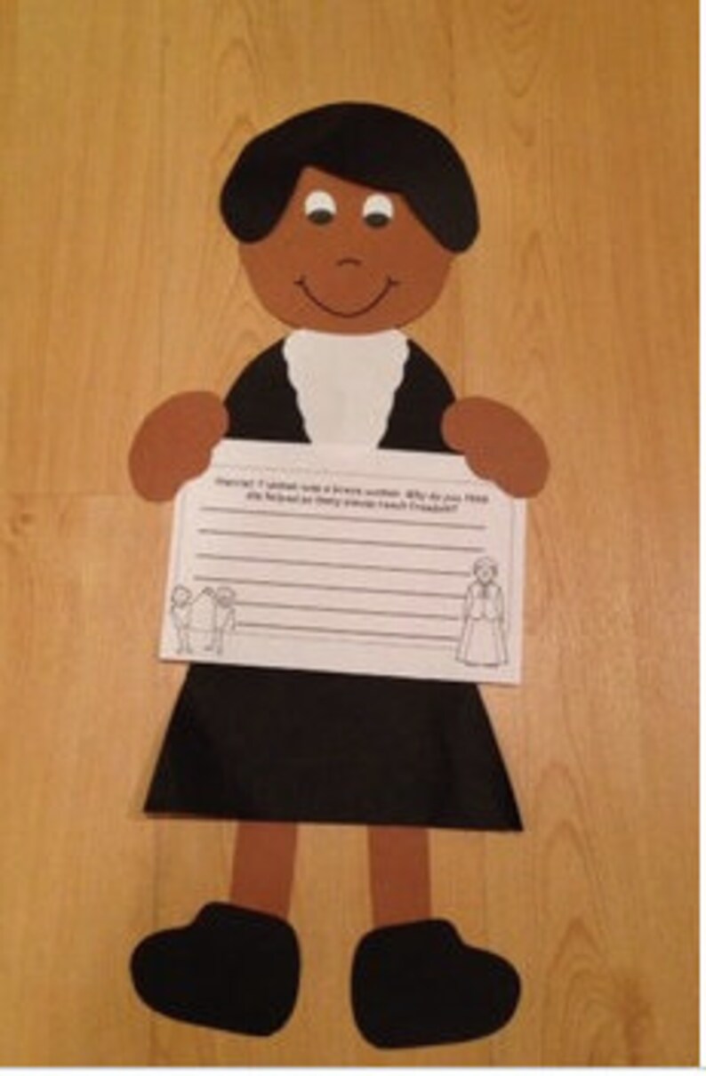 Harriet Tubman (A Black History Month Craftivity) - Etsy