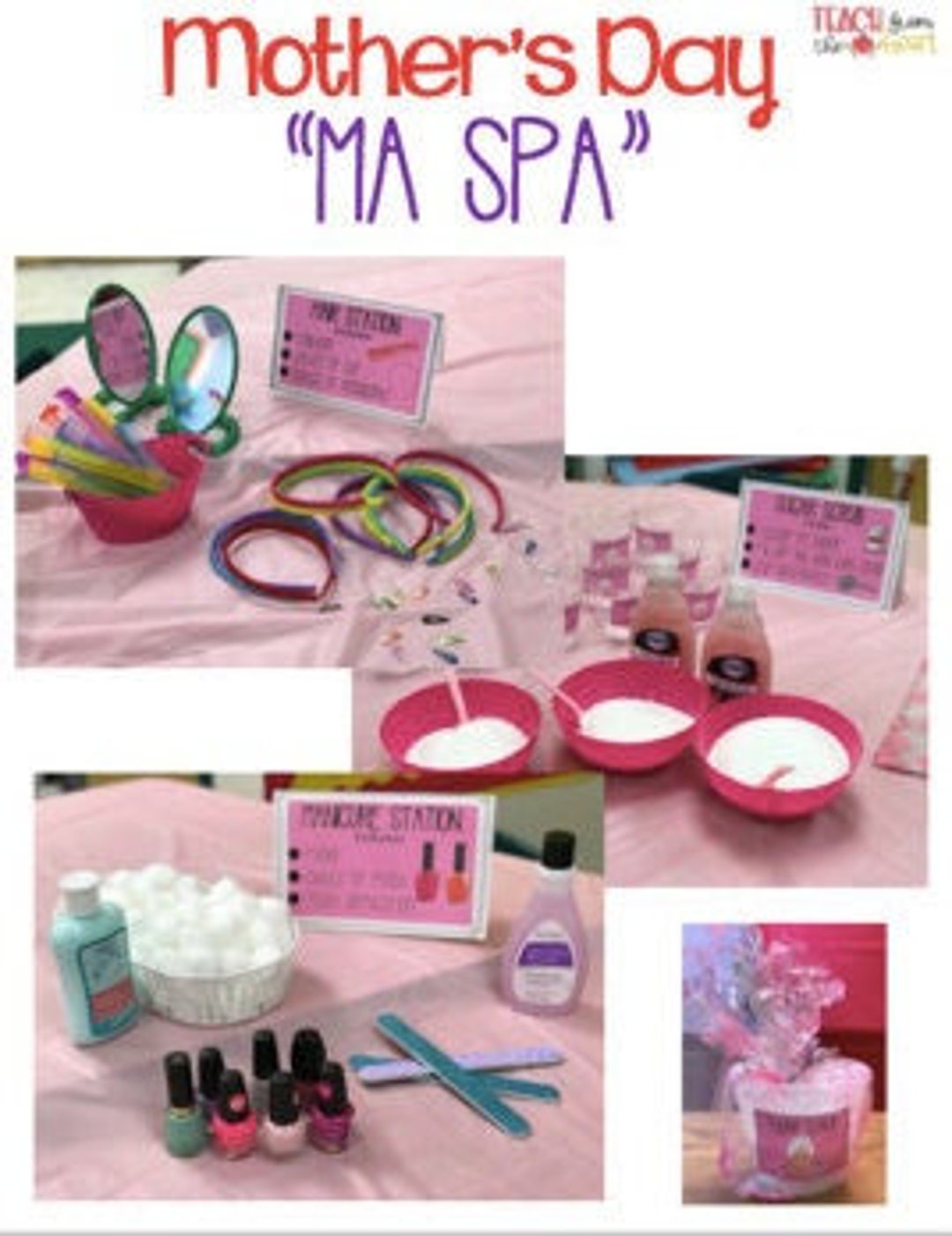 Ma Spa Labels ( A Mother's Day Party) - Etsy