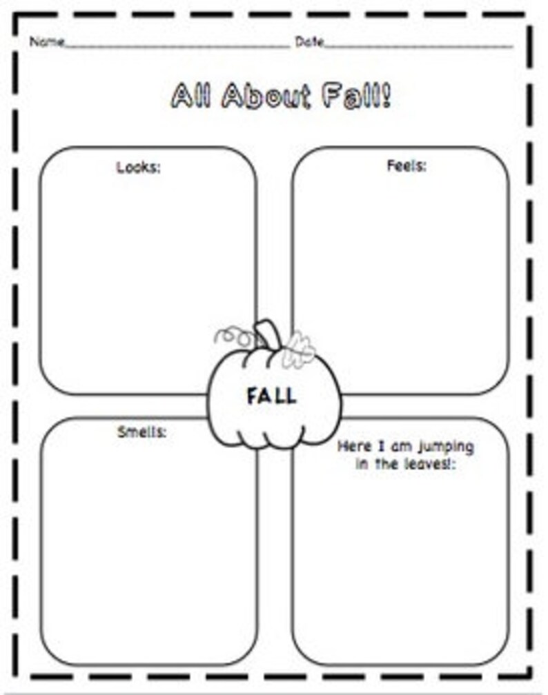 Fall Kids Craft and Printables Digital Download - Etsy