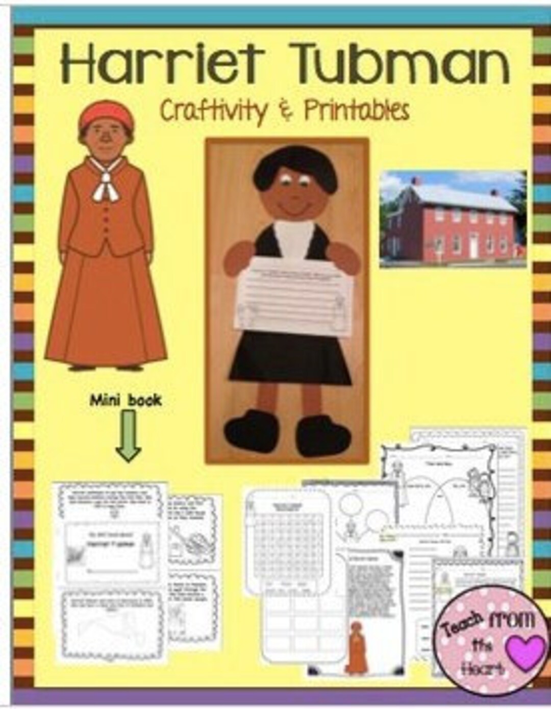 Harriet Tubman (A Black History Month Craftivity) - Etsy
