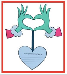 Grinch Craft and Writing (I Can Help the Grinch’s Heart Grow By..) - Etsy