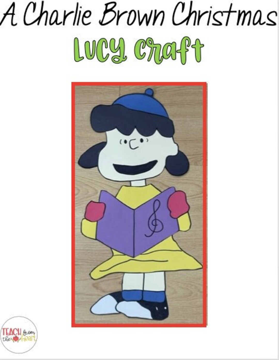 A Charlie Brown Christmas Craft (lucy Craft) - Etsy