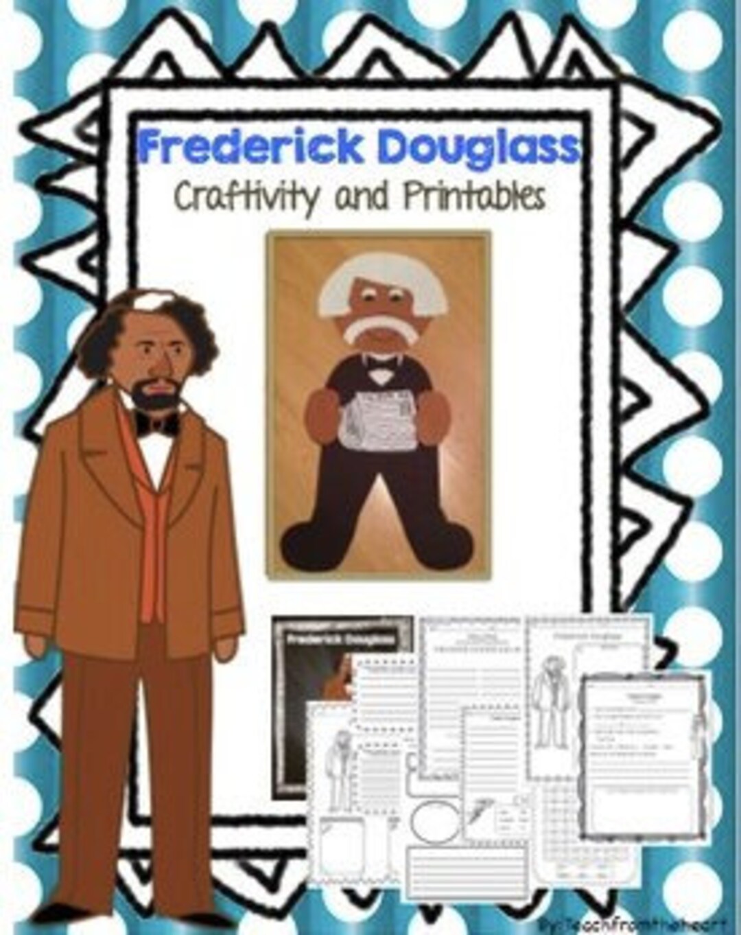 Frederick Douglass (A Black History Month Craftivity) - Etsy