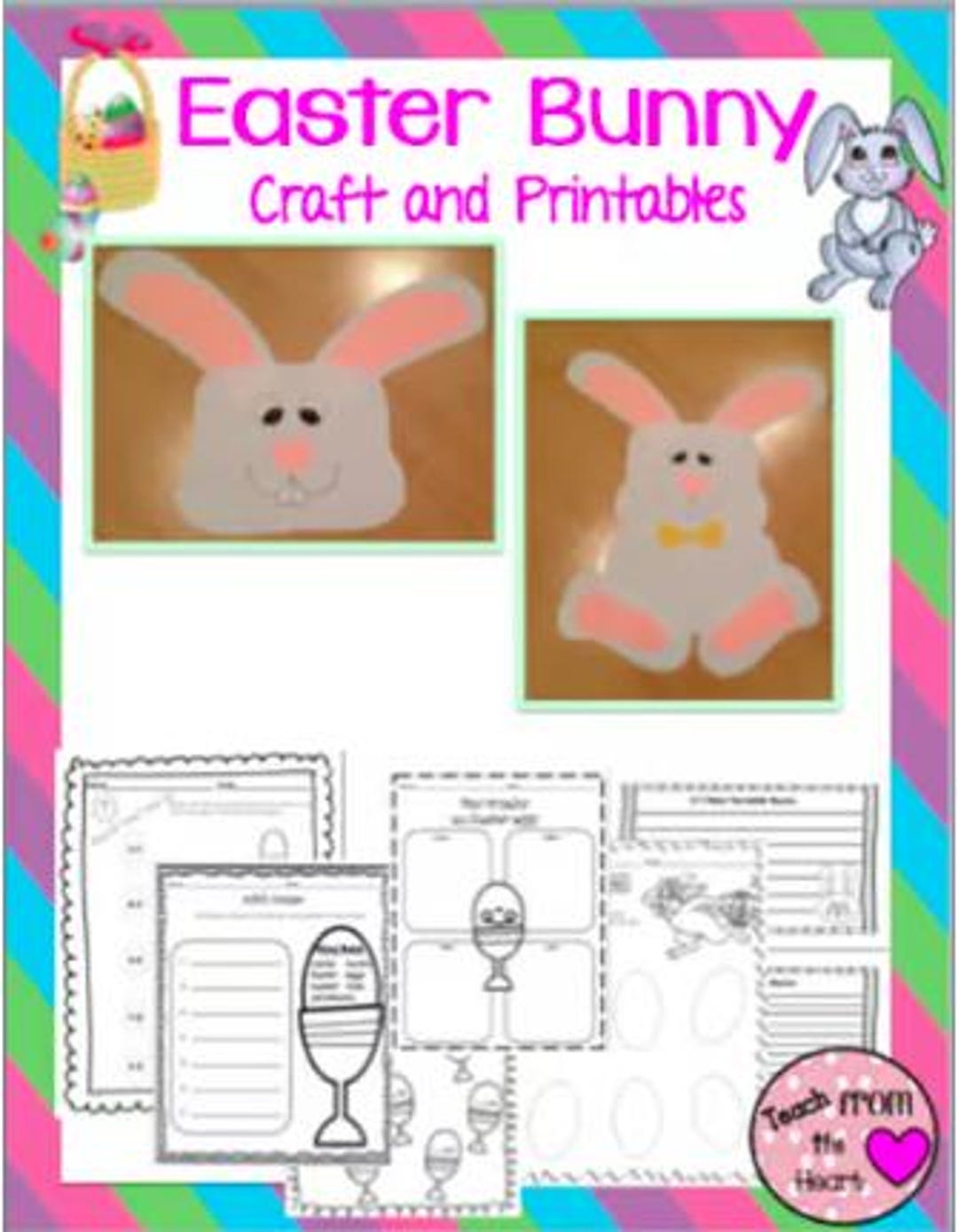 Easter Bunny Craftivity - Etsy