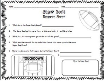 Super Bowl Player Craft and Printables - Etsy