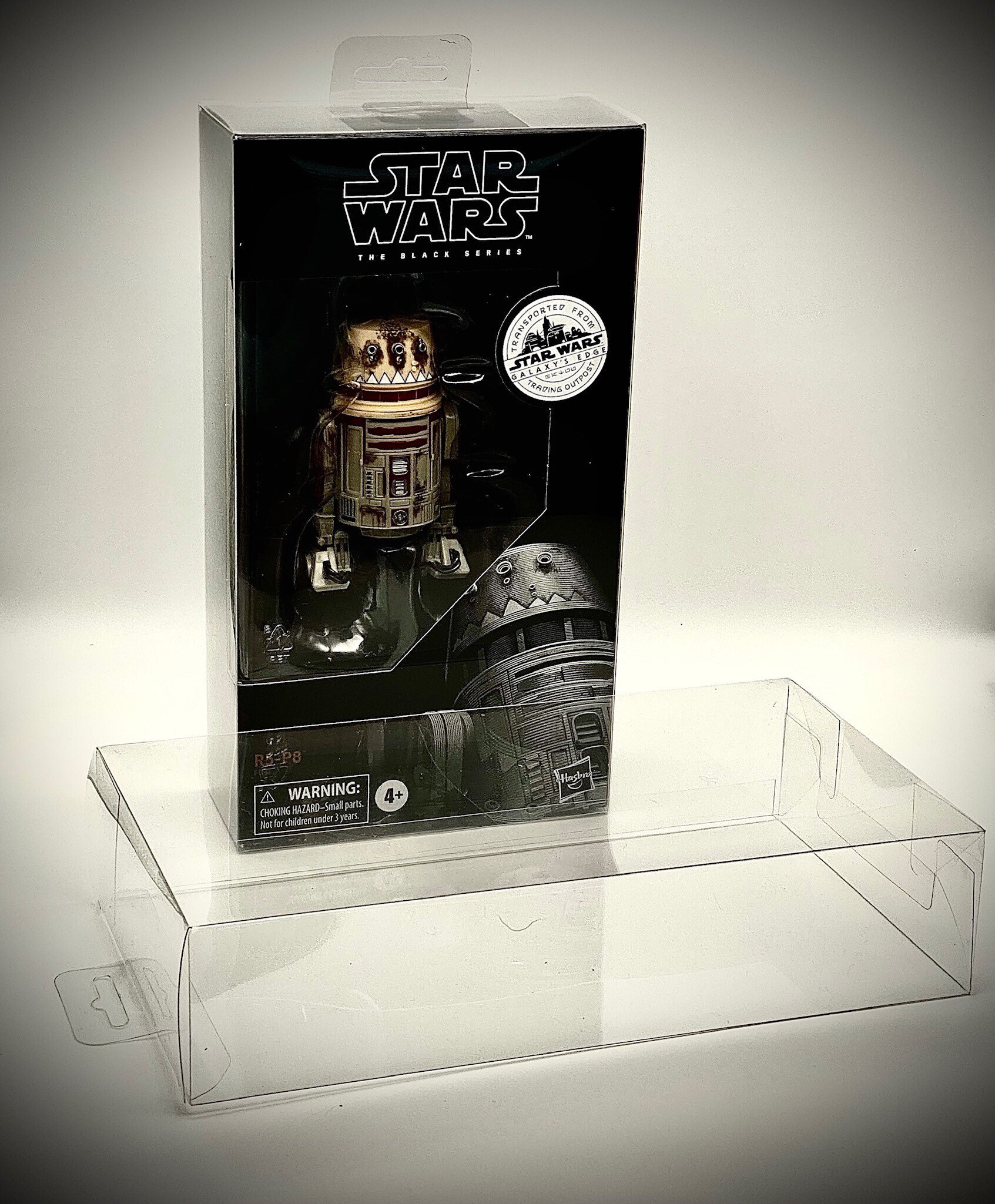 The Black Series Box Protectors, Box Covers With Hang Tabs for the Red ...