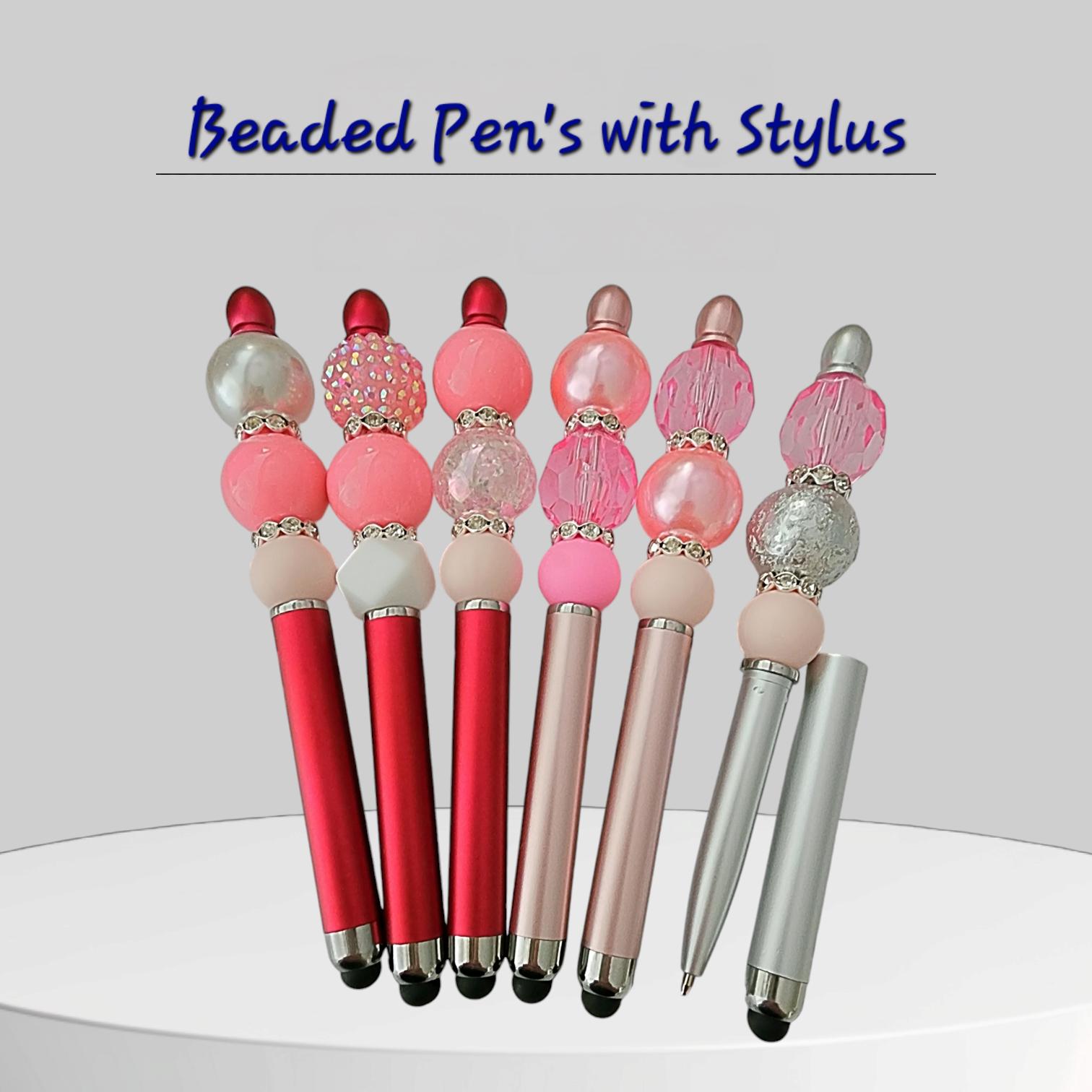 Stylus Beaded Pen, Pen With Stylus, Stylus for Phone, Stylus for Tablet ...