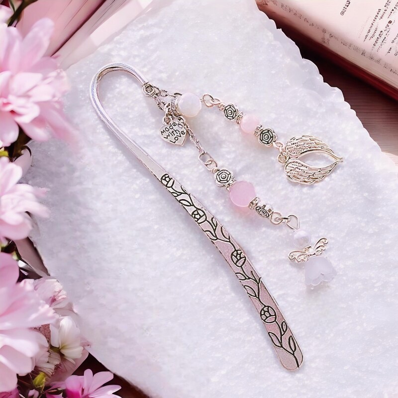 Angel Bookmark - Etsy