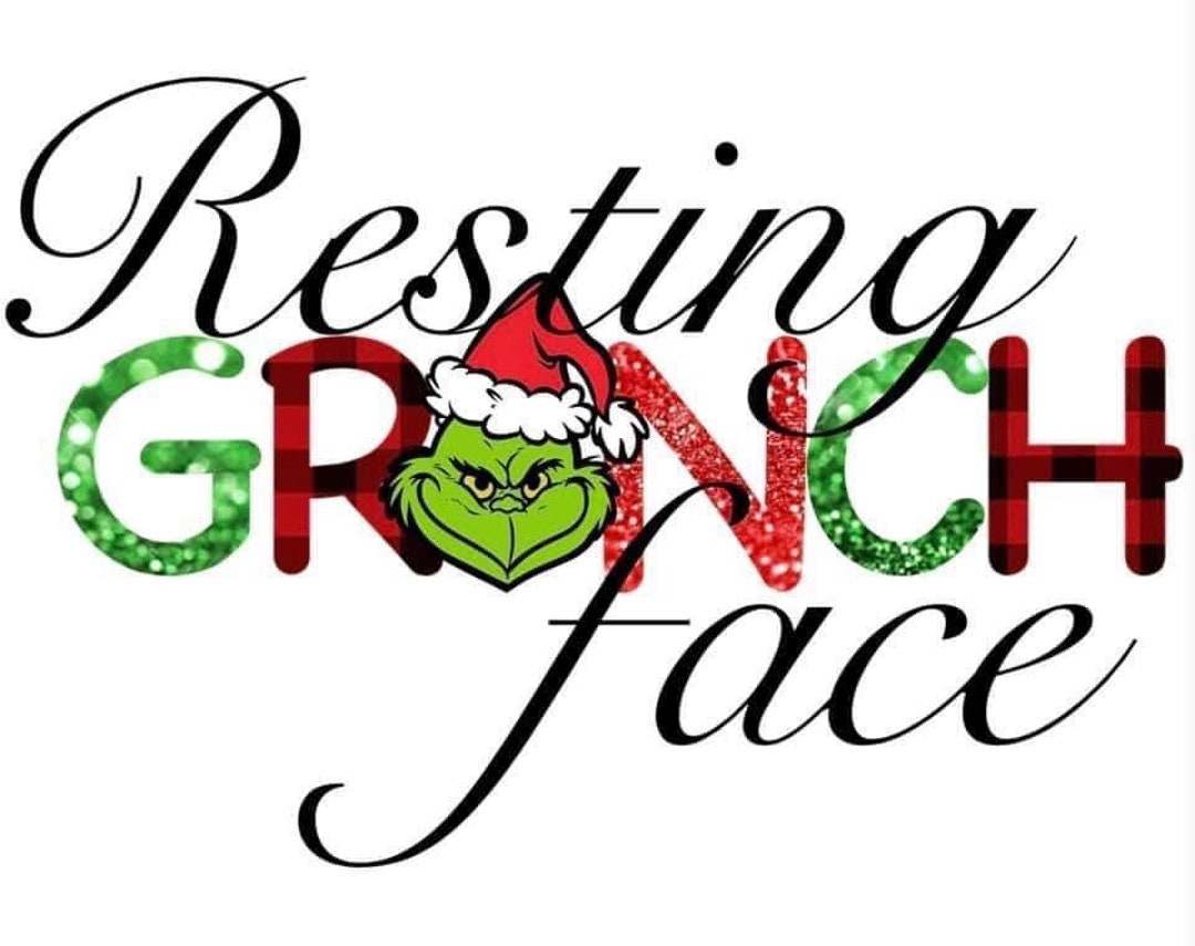 Resting Grinch Face - Etsy