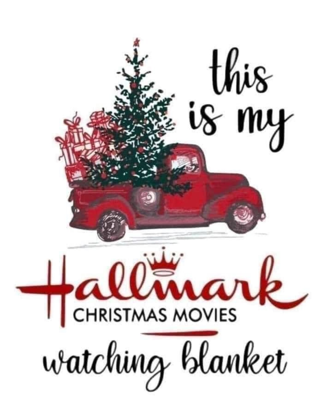Red Hallmark Truck - Etsy