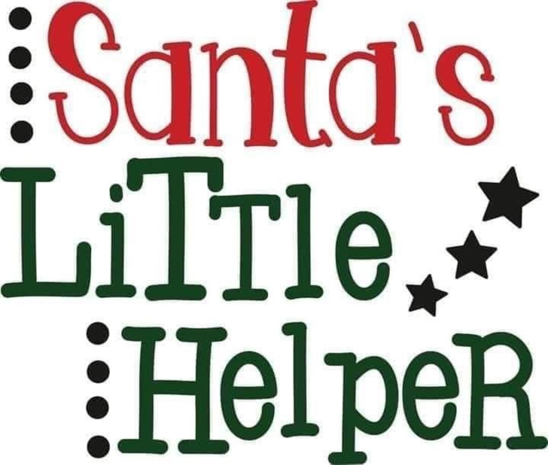 Santa Little Helper - Etsy