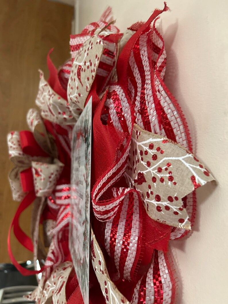 Cardinal in Memory of Wreath Cardinals Wreath Wall Décor Family ...