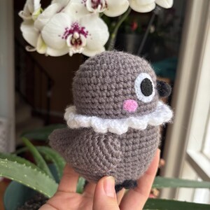 Grumpy Crow | Love and Deepspace Sylus | MADE TO ORDER | Handmade Crochet Crow Plush | Amigurumi ...