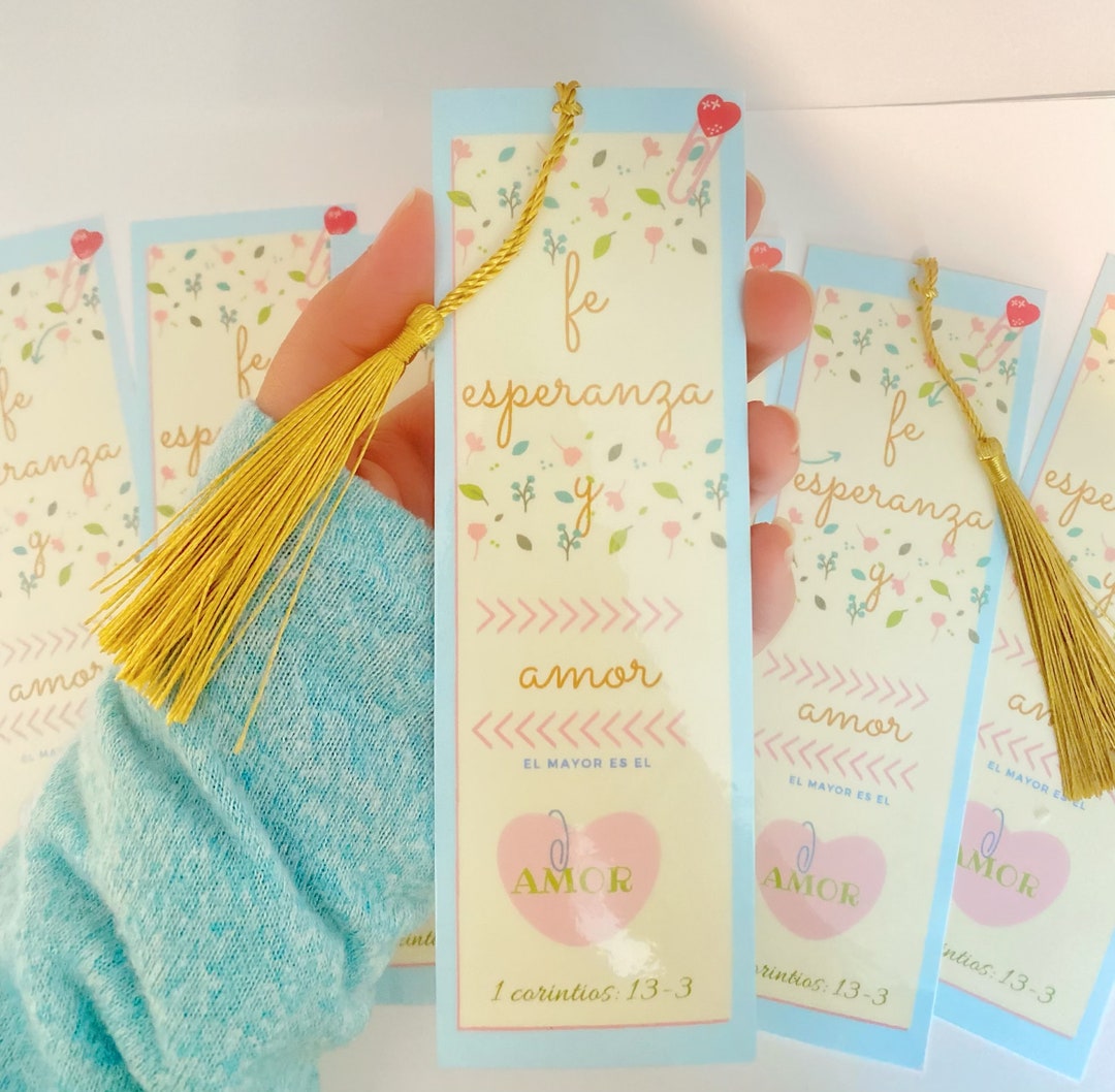 Blue Love / Bookmark / Book Separator - Etsy