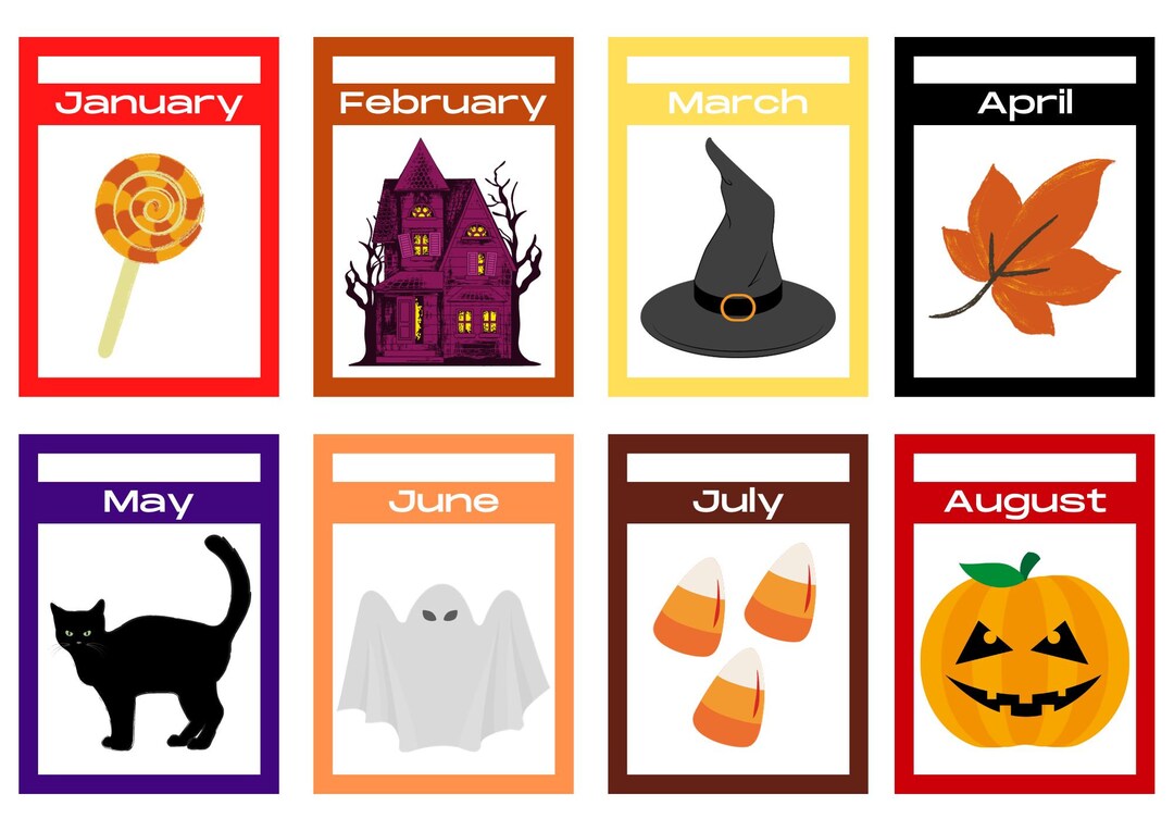 Halloween Bilingual Flashcards Bilingual Flashcards Bilingual Learning ...