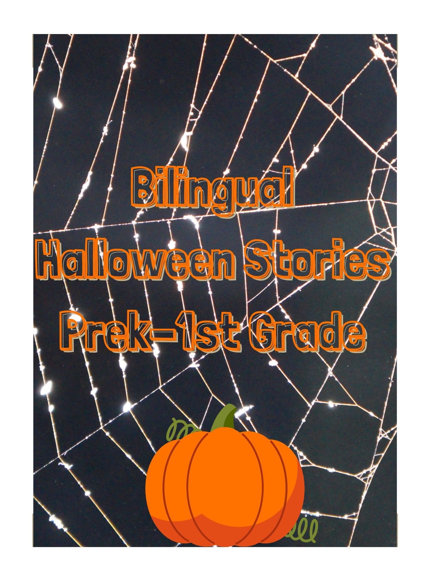 Make Your Own Halloween Story- Prek (bilingual Worksheets) - Etsy