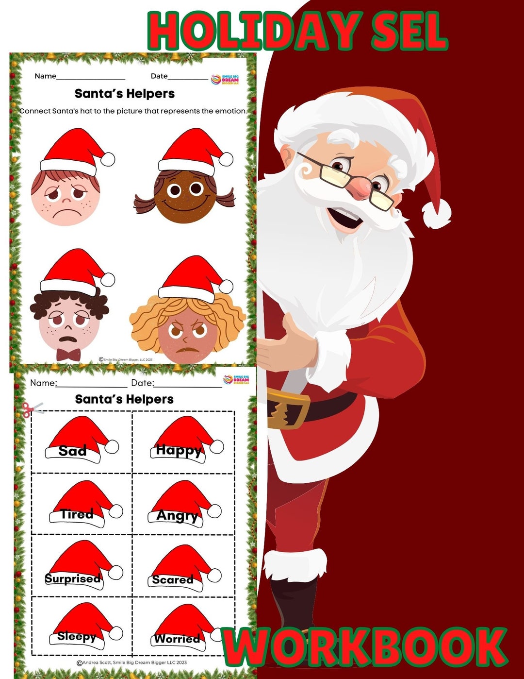 Winter Holiday Worksheets for Kids | Counting, Grammar, Basic Math ...