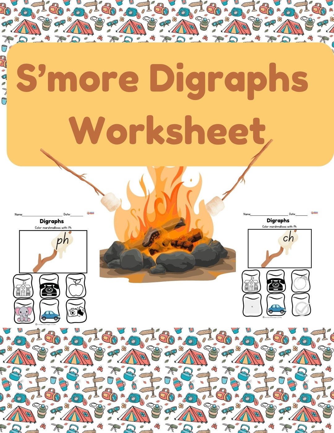 Reading Strategies Diagraphs Winter Learn to Read Smore Winter Winter ...