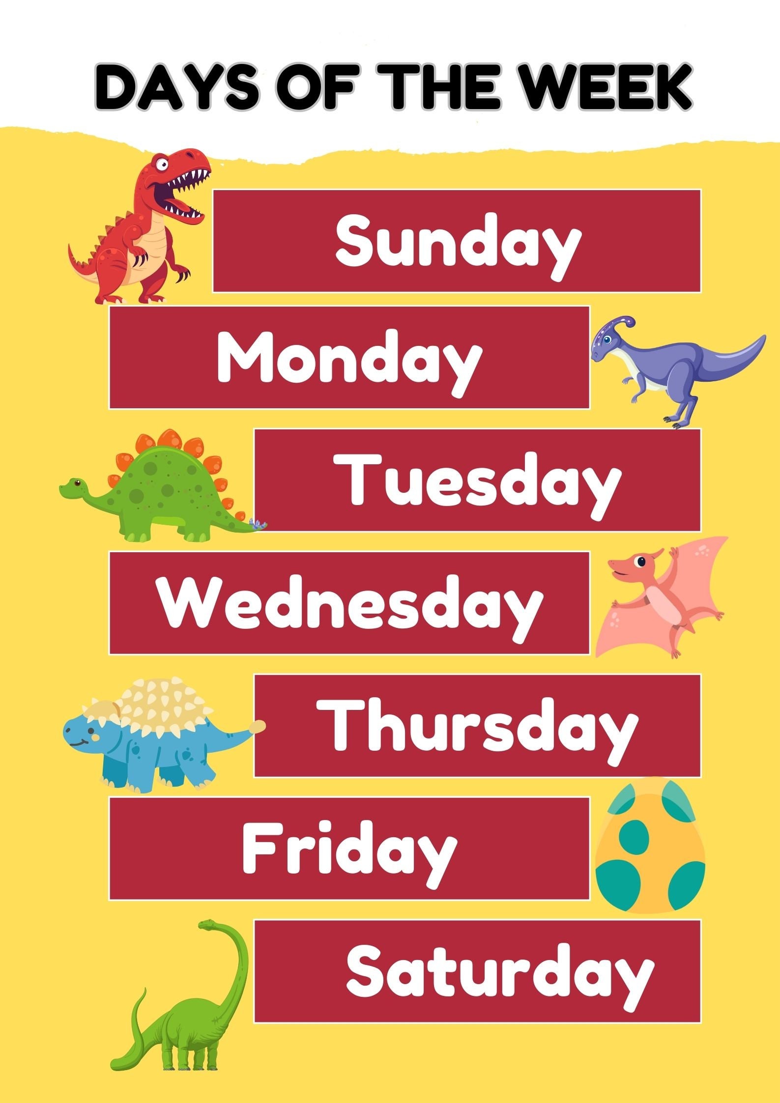 Dinosaur Set of 8 Educational Wall Art, Classroom Posters, Homeschool ...