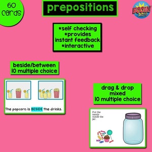 Prepositions Activities Boom Cards |language & Grammar|digital Distance ...
