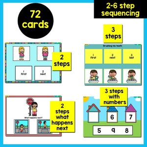 Sequencing Stories With Pictures Boom Cards - Etsy