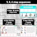 Sequencing 2-6 Steps Boom Cards | Digital Educational Learning ...