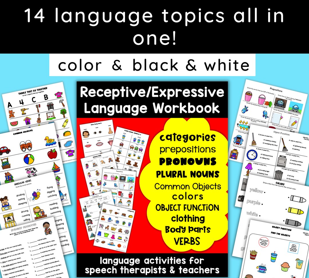 Speech Therapy Activities,preschool Printables,preschool Worksheets ...