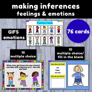 Making Inferences Boom Cards Digital Learning Activities - Etsy