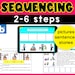 Sequencing 2-6 Steps Boom Cards | Digital Educational Learning ...