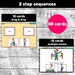 Sequencing 2-6 Steps Boom Cards | Digital Educational Learning ...