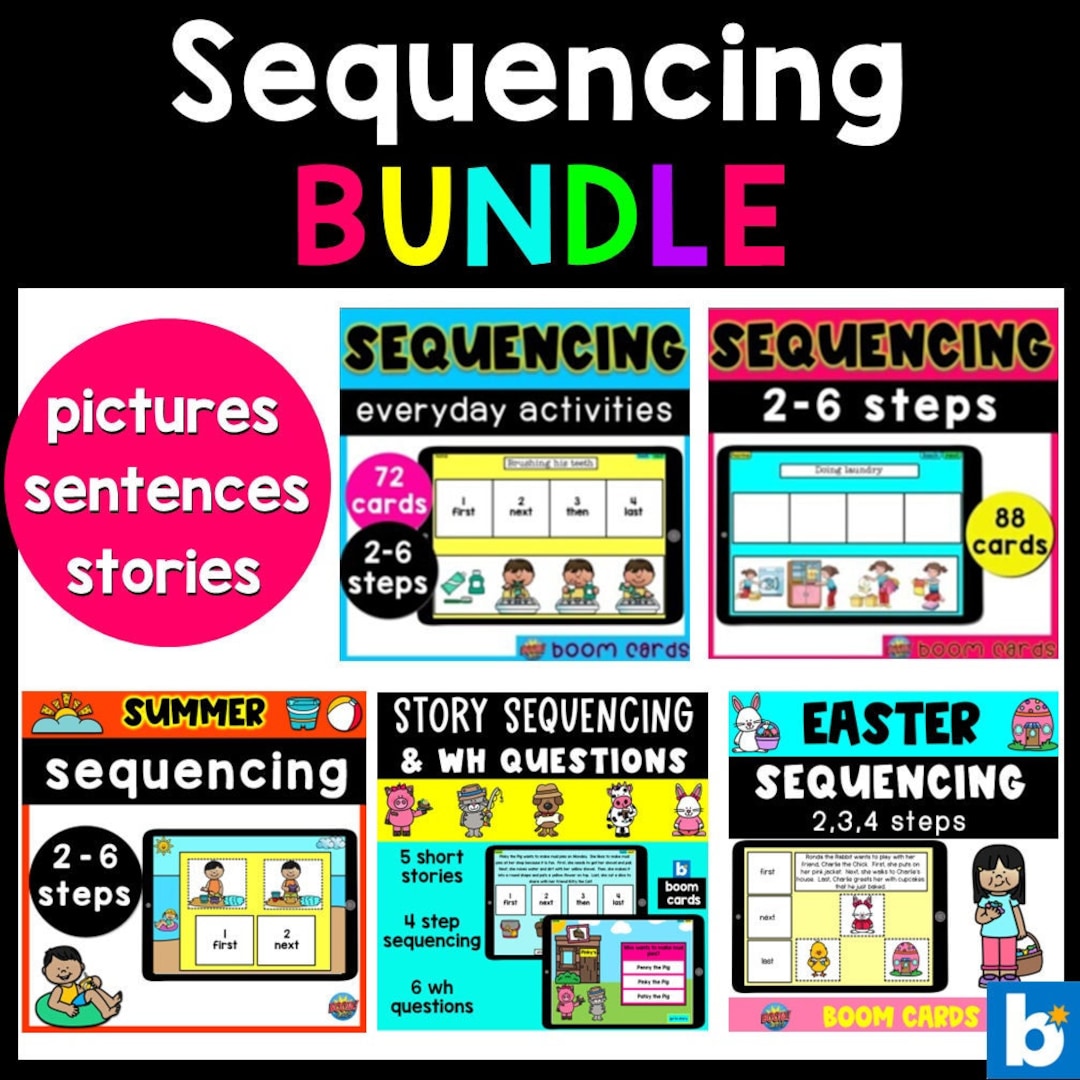Sequencing Stories With Pictures Boom Cards - Etsy