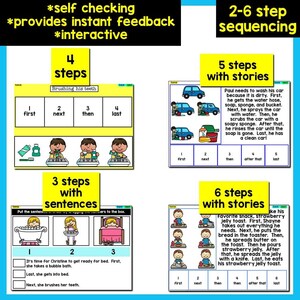 Sequencing Stories With Pictures Boom Cards - Etsy