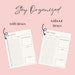 Daily Schedule SLP SLPA Planner SLP Data Sheet, Organization Printables ...