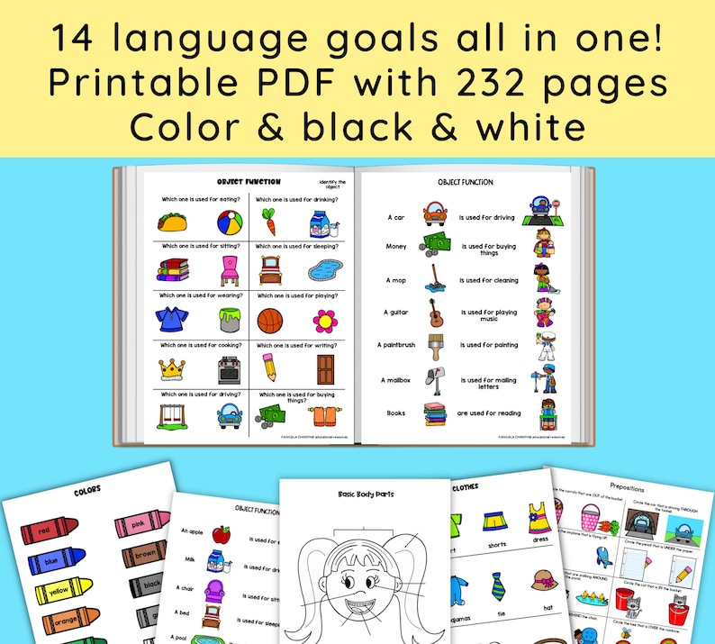 Speech Therapy Activities,preschool Printables,preschool Worksheets ...