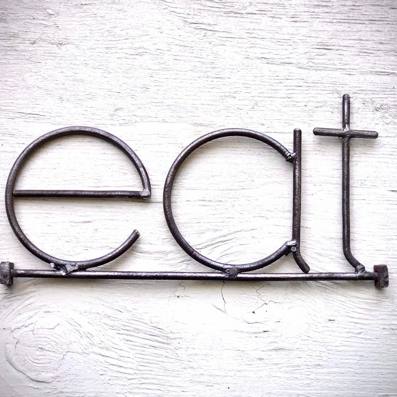Rustic Eat Sign - Etsy