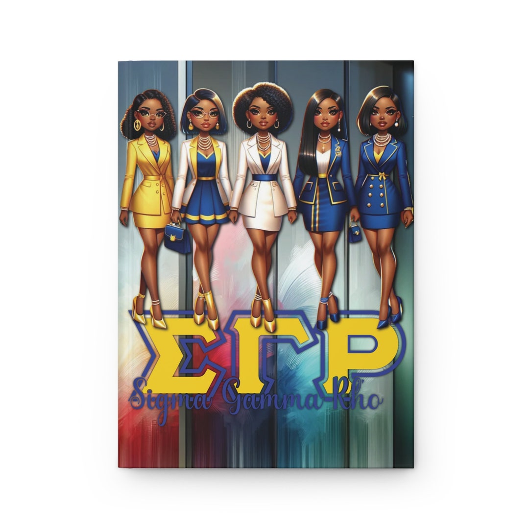 Sigma Gamma Rho 150 Lined Pages Hardcover Matte Journal - Etsy