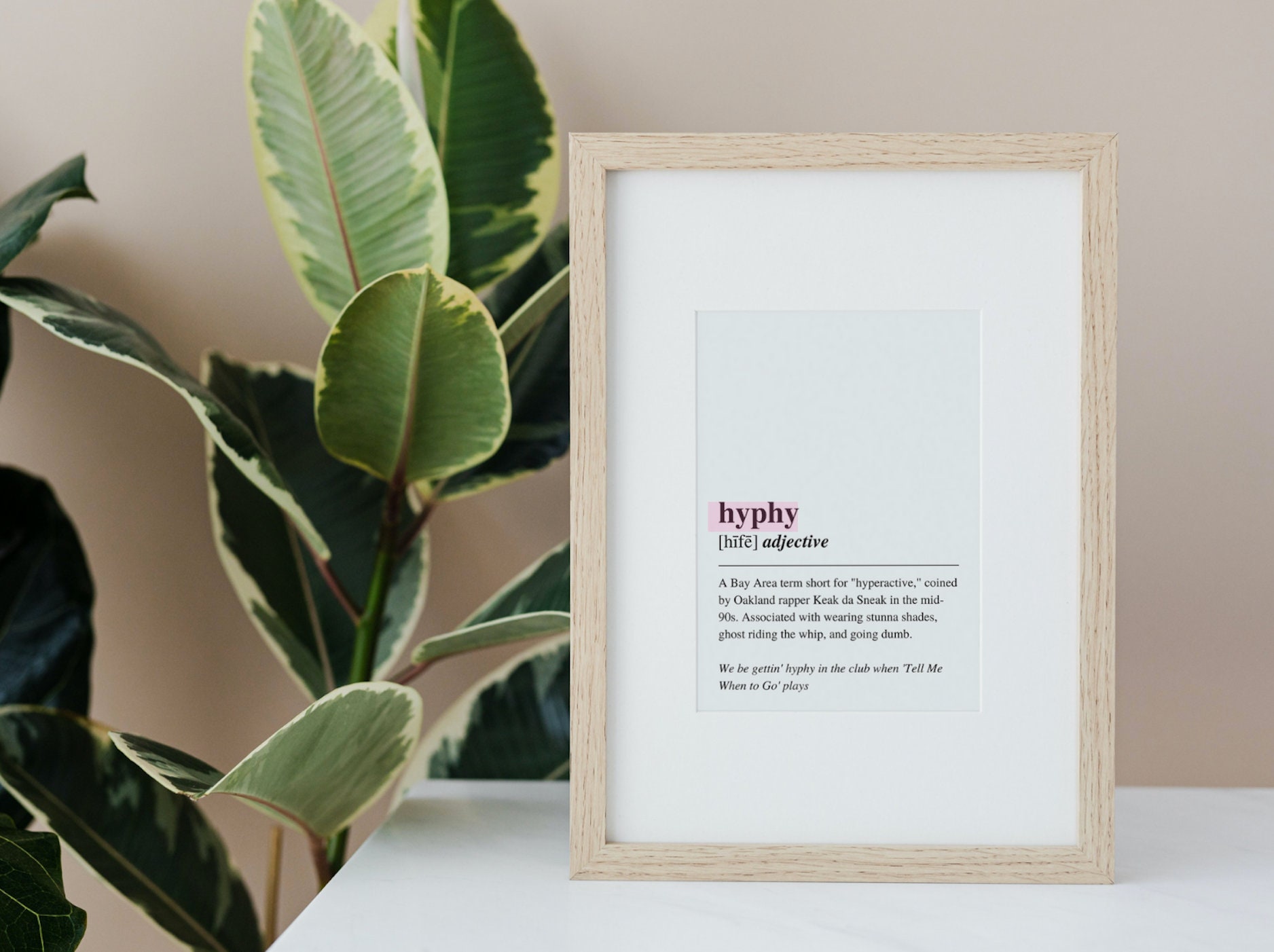 DIGITAL DOWNLOADS | Hyphy Dictionary Definition | Bay Area Typography ...