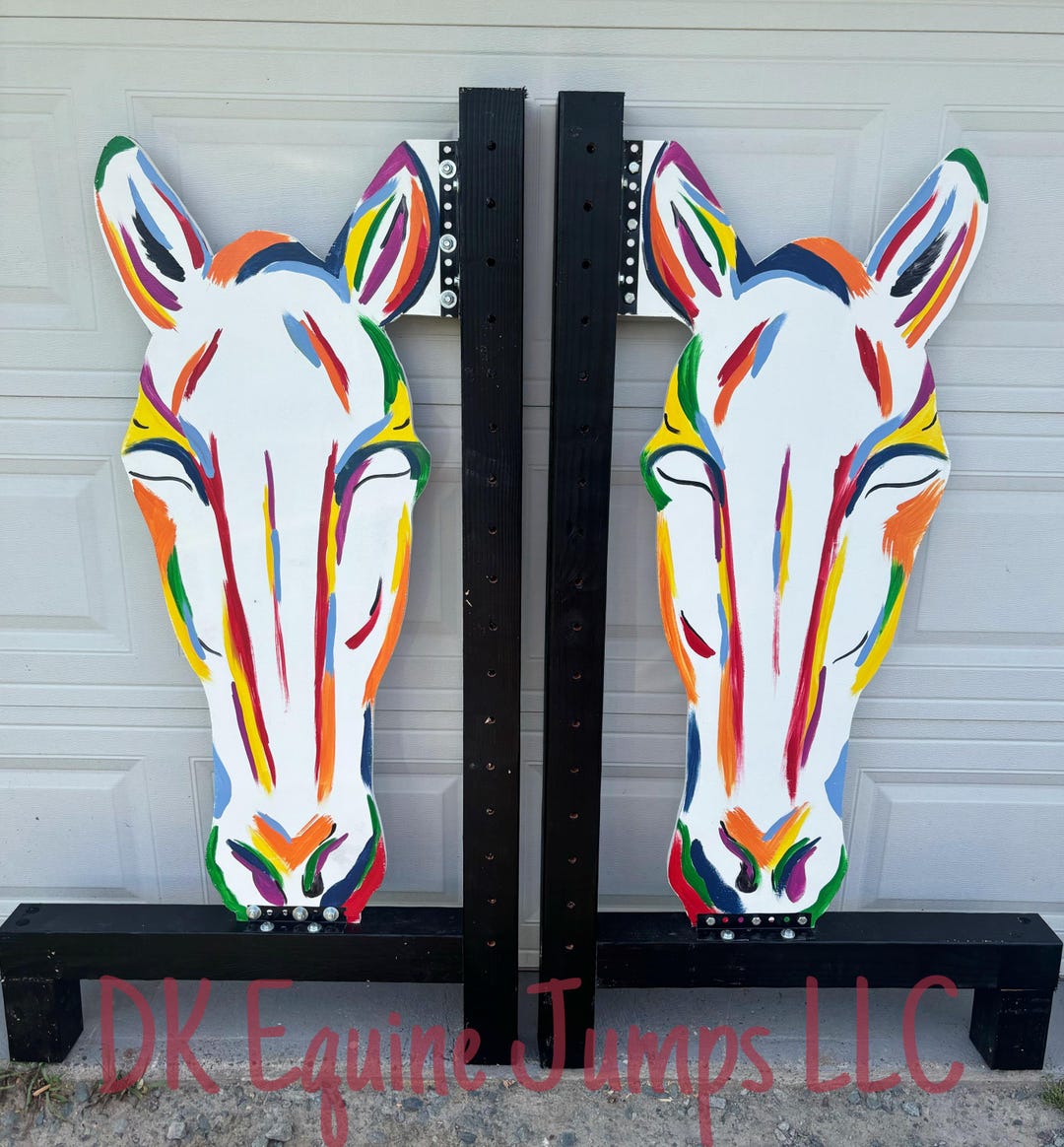 Horse Head Jump Standards - Etsy
