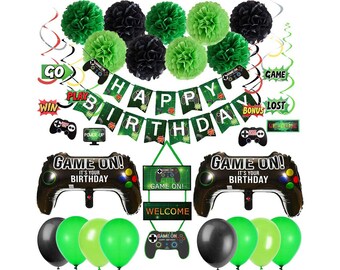 Happy Birthday Controller Banner - Etsy