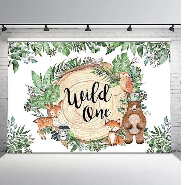 Wild One Backdrop - Etsy