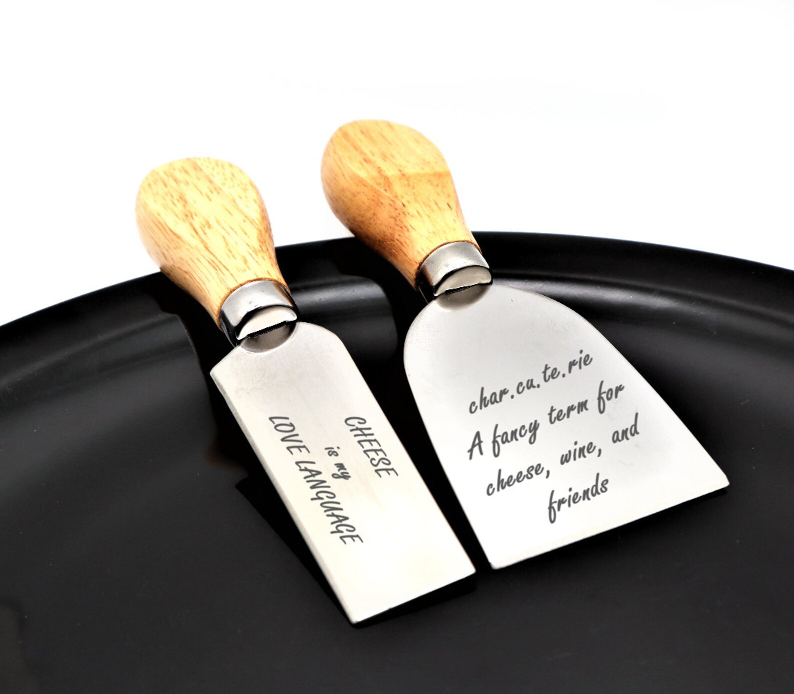 Personalized Charcuterie Knife Set With Engraved Cheese Board, Custom ...