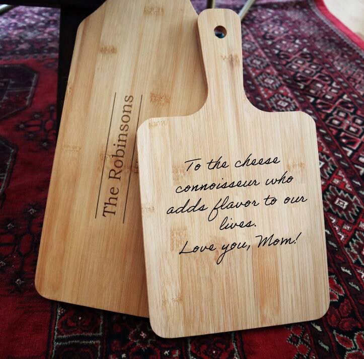 Personalized Cheese Knife Set Engraved With Your Message, Charcuterie ...