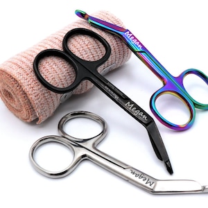 Nurse Appreciation Gift Set With Personalized Bandage Scissors and ...